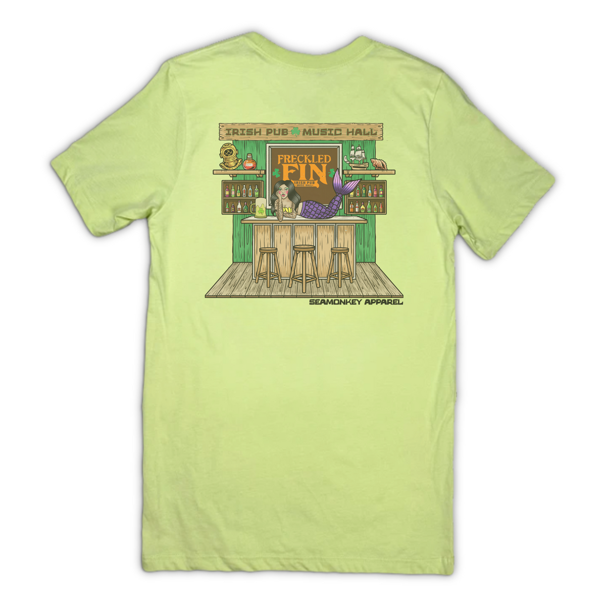 Freckled Fin Collaboration Tee – SeaMonkey Apparel