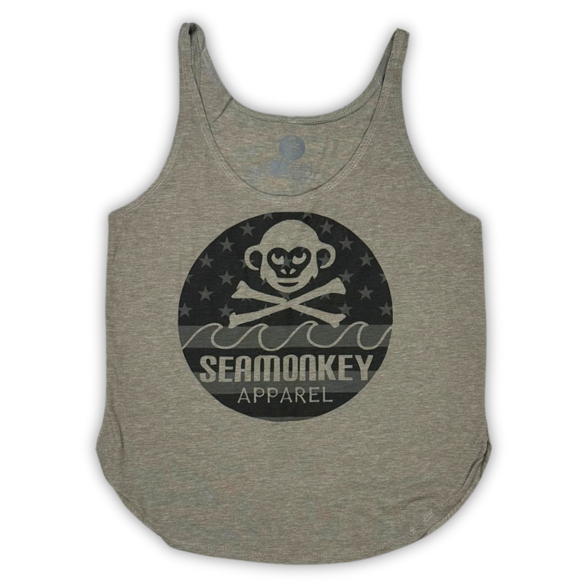 Ladies Patriotic Logo II Tank – SeaMonkey Apparel