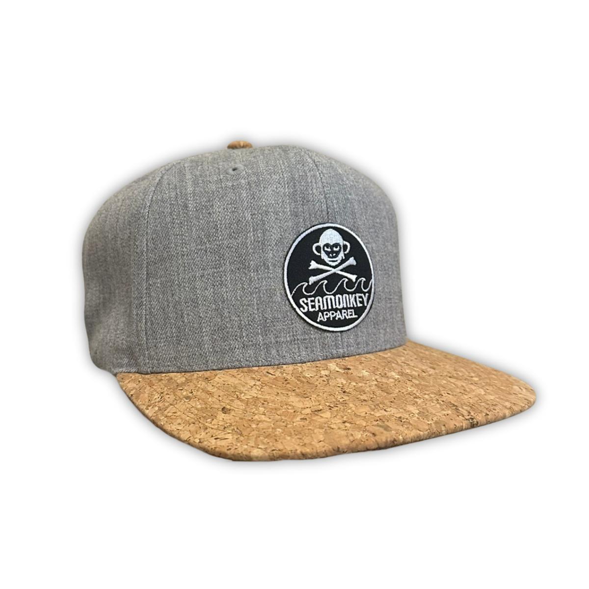 Cork Snapback Hat – SeaMonkey Apparel