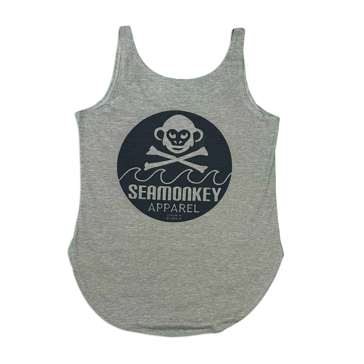 Ladies Round Logo Tank – SeaMonkey Apparel