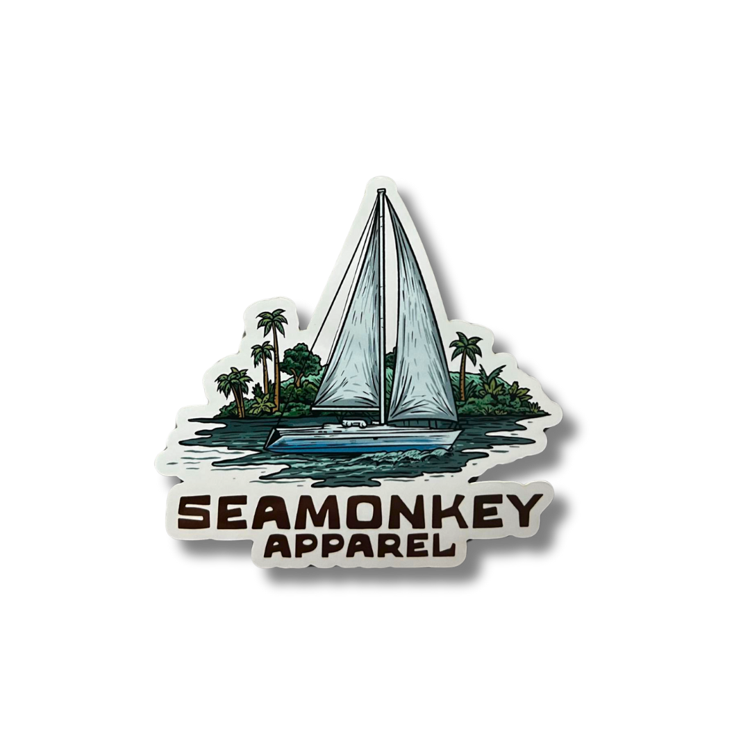 Enjoy The Journey Sticker – SeaMonkey Apparel