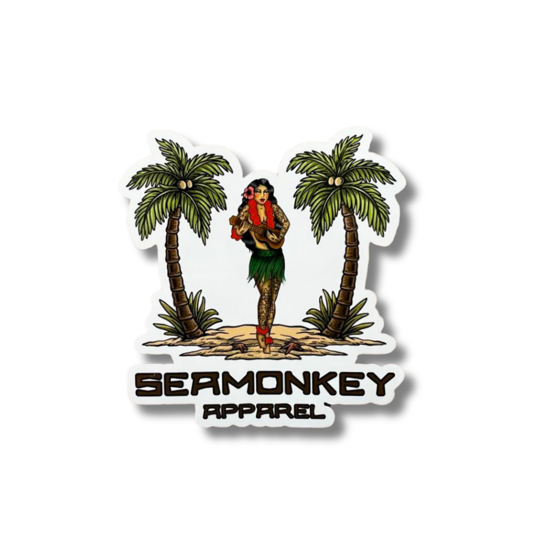 Island Sounds Sticker – SeaMonkey Apparel